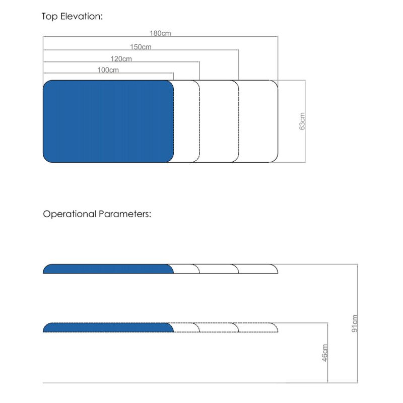 Medi-Plinth Electric 120cm Changing Table | Health and Care